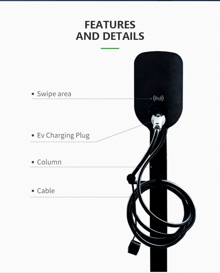 Home Portable wall-mounted AC Charging pile for EV Car - RuiTuo New Energy